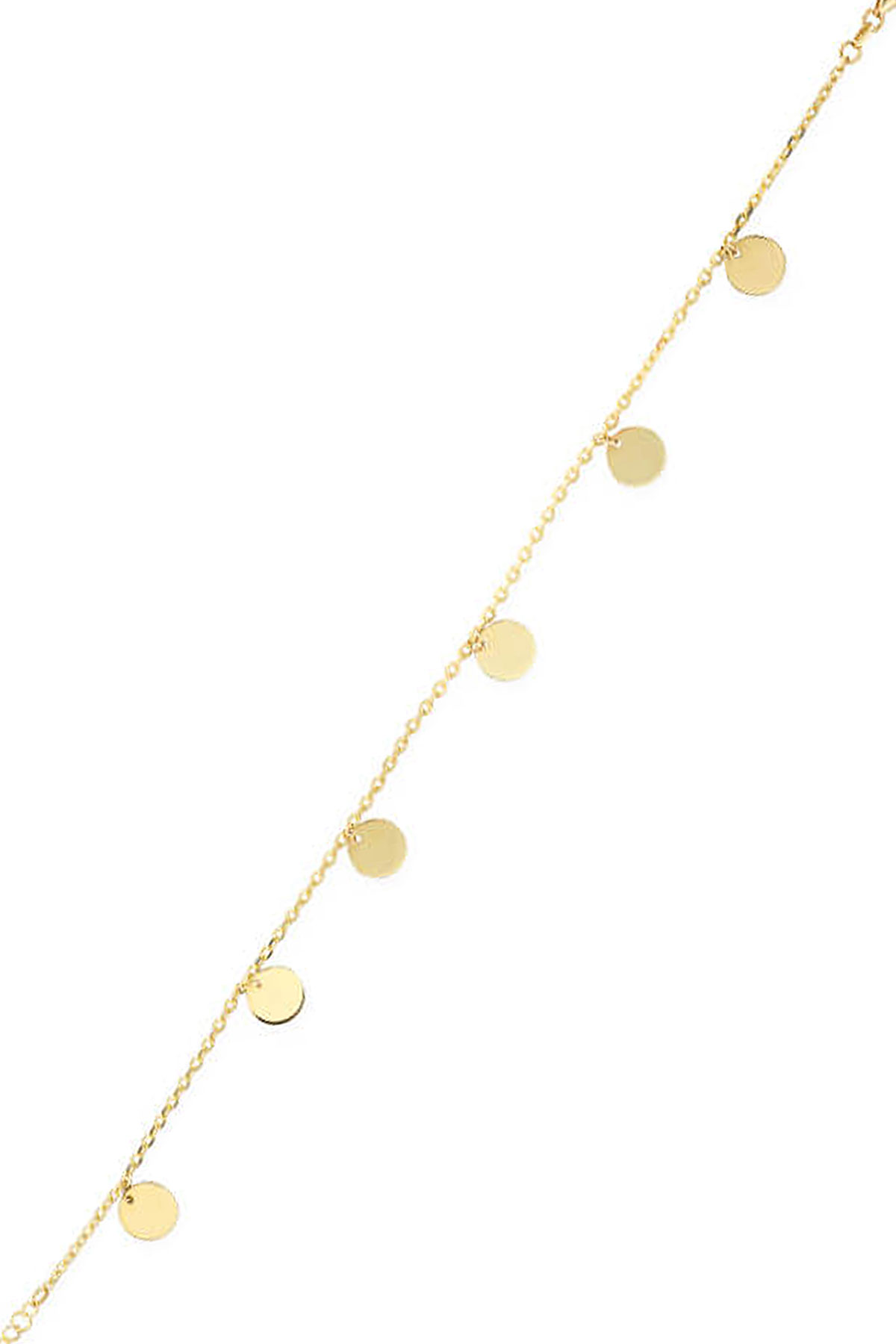 Altın Pullu Halhal (HL0011) - Aslı Gold